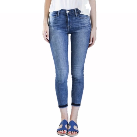 Frame Denim | Jeans | Frame Le High Skinny With Shadow Hem Langstone ...